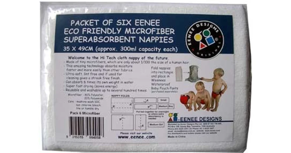 Eenee Microfiber Superabsorbent Cloth reviews | ProductReview.com.au