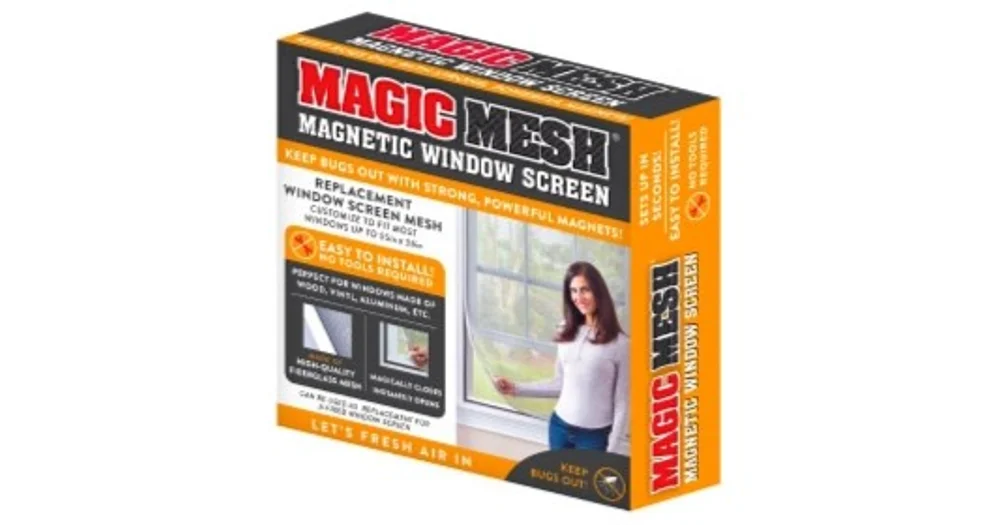 Magic Mesh Magnetic Window Screen reviews | ProductReview.com.au