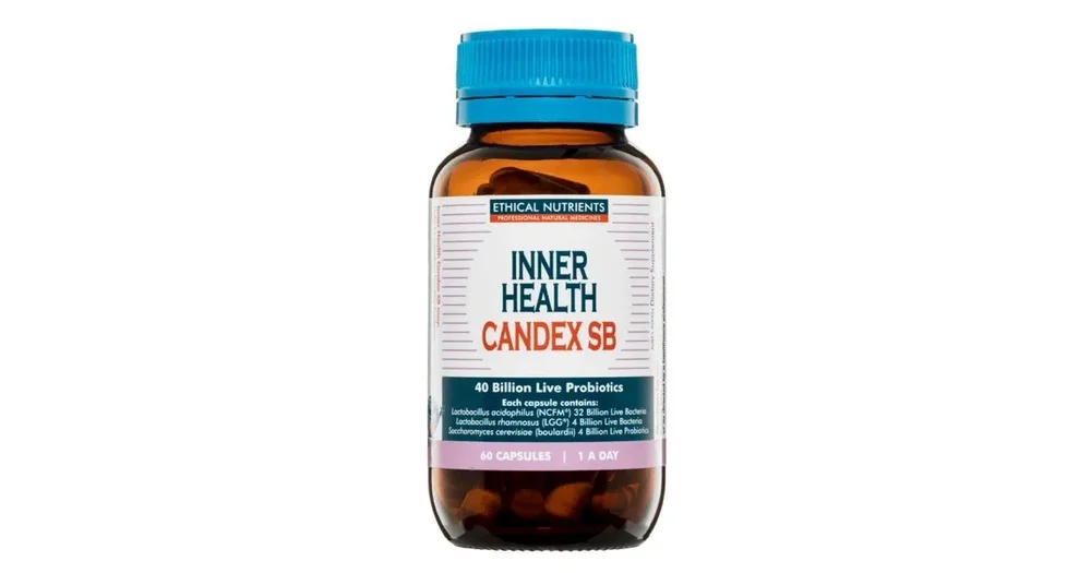 Ethical Nutrients Inner Health Candex SB 60 Capsules Questions ...