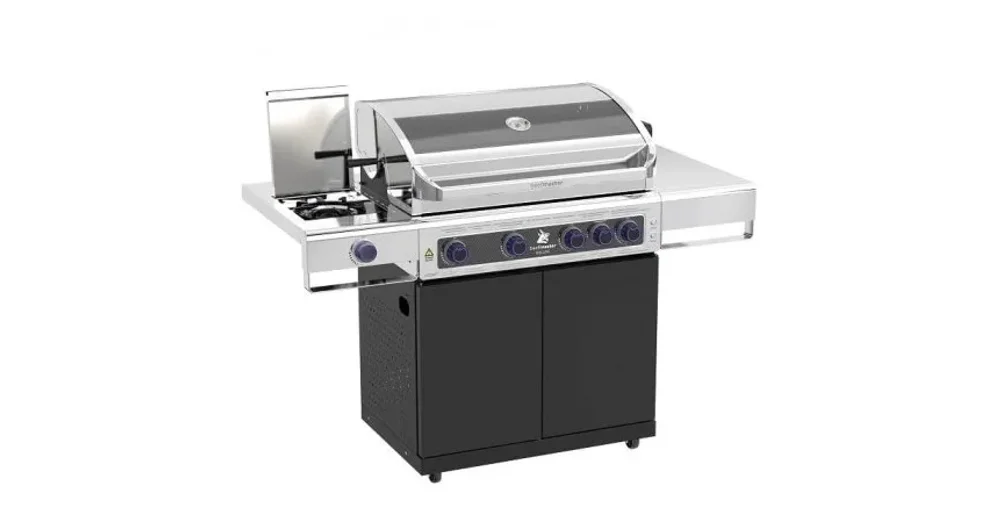 Beefmaster Deluxe 4 Burner On Classic Cart DXB4CWDXSV reviews ...