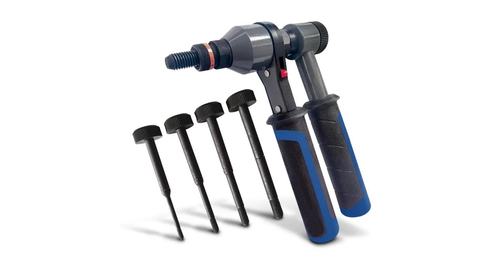 WoLF 45 Piece Heavy Duty Ratcheting Nut Riveter Set WRS045 reviews ...