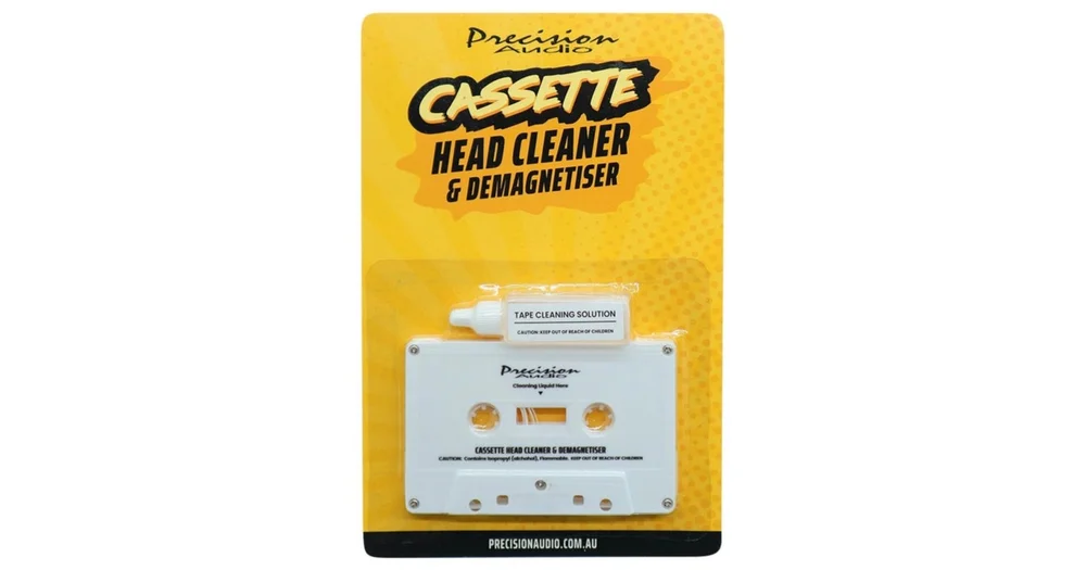 Precision Audio Cassette Head Cleaner & Demagnitiser reviews ...