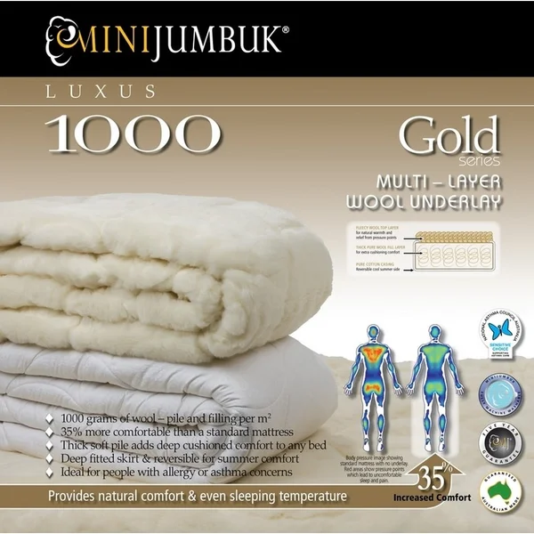 MiniJumbuk Luxus Underlay reviews | ProductReview.com.au