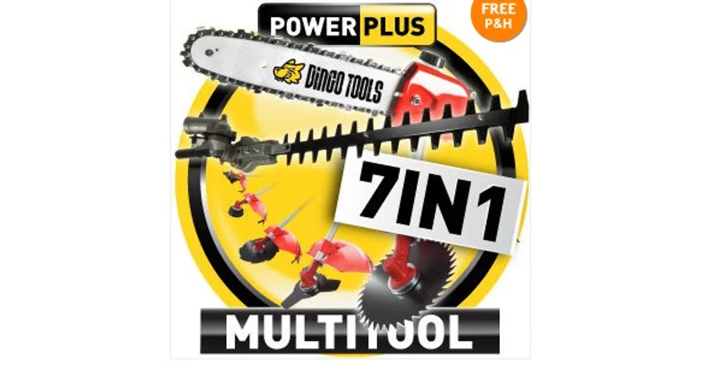 Dingo Tools 52cc Power Plus 7 in 1 Multitool reviews | ProductReview.com.au