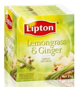 Lipton Lemongrass & Ginger Herbal Infusion reviews | ProductReview.com.au