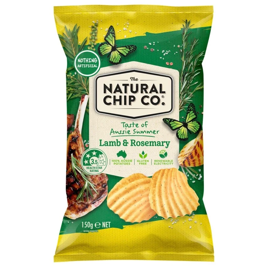 The Natural Chip Co. Chips Lamb & Rosemary reviews | ProductReview.com.au