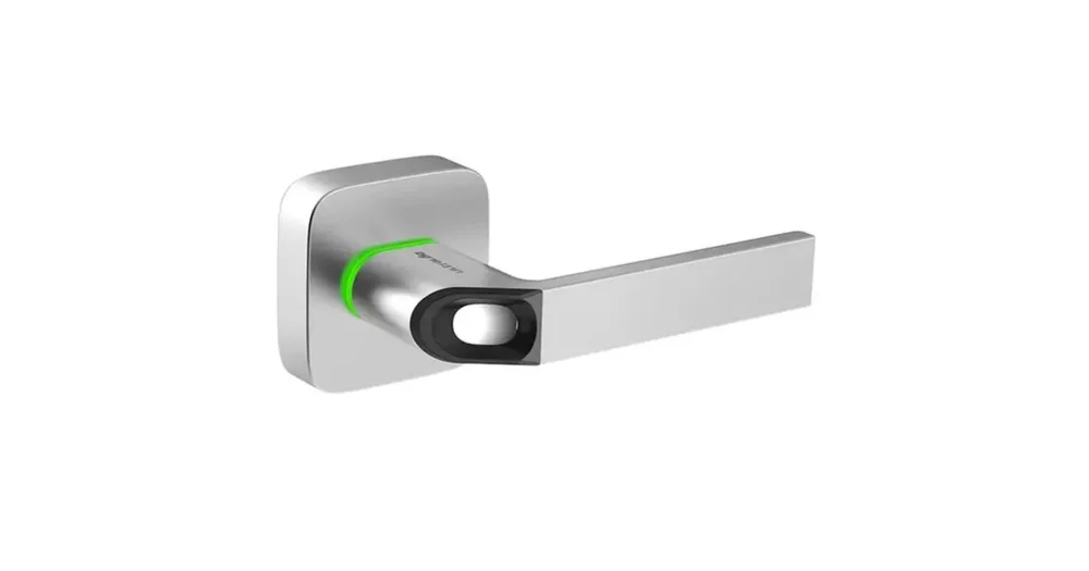 Ultraloq UL1 Bluetooth Fingerprint & Key Fob Smart Lock Satin Nickel ...