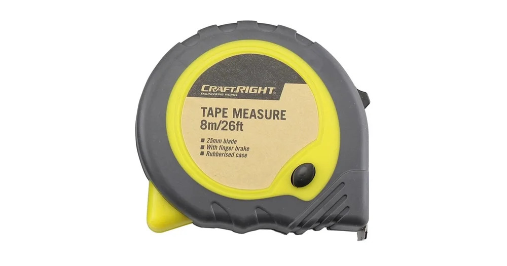 Craftright 8m Tape Measure reviews | ProductReview.com.au