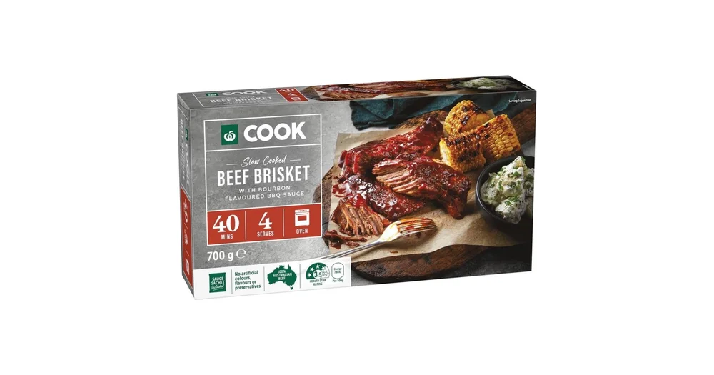 Woolworths Cook Slow Cooked Beef Brisket reviews | ProductReview.com.au
