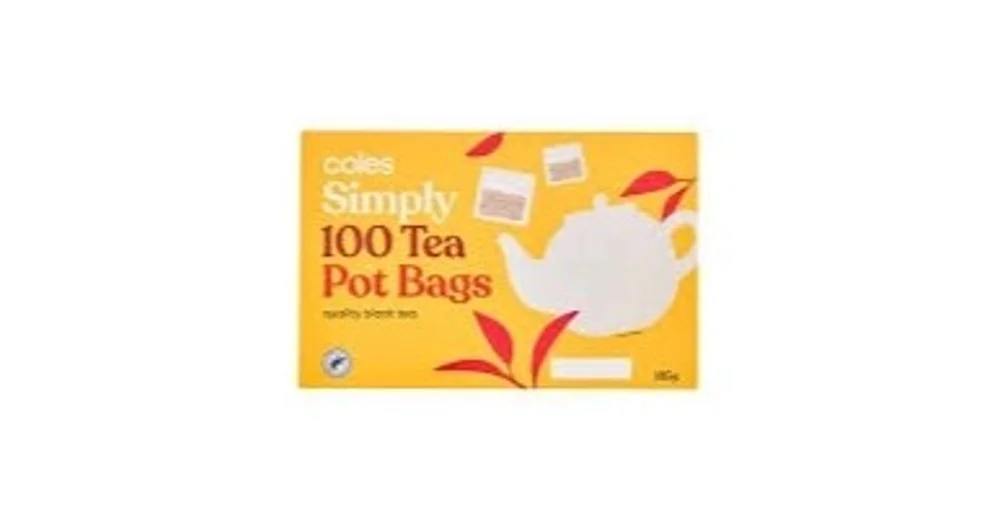 Coles Pot Tea Bags reviews | ProductReview.com.au