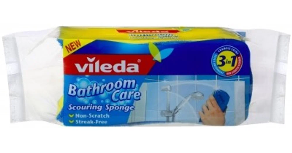 Vileda Bathroom Care Scouring Sponge reviews | ProductReview.com.au