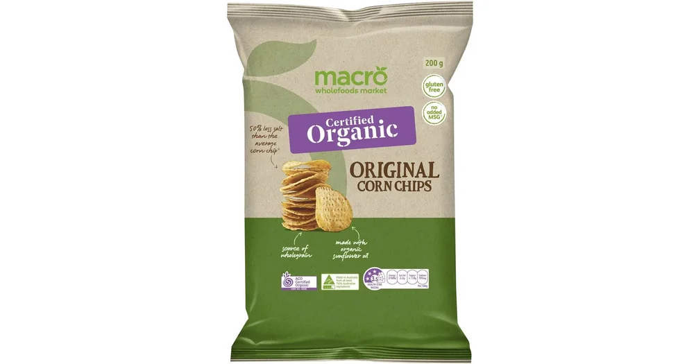 Macro Organic Original Corn Chips reviews | ProductReview.com.au