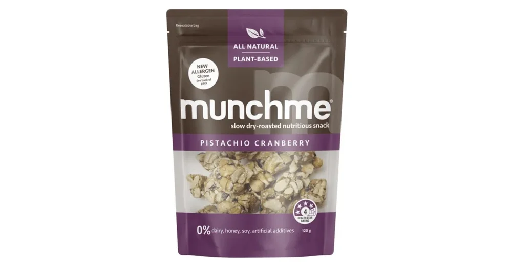 Munchme Pistachio Cranberry reviews | ProductReview.com.au