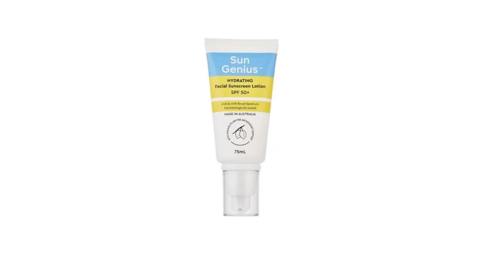 Coles Sun Genius Hydrating Facial Sunscreen Lotion Tube SPF 50+ reviews ...