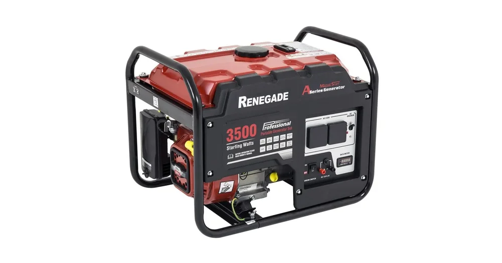 Renegade Industrial 6.5HP Generator LC3500AS reviews | ProductReview.com.au