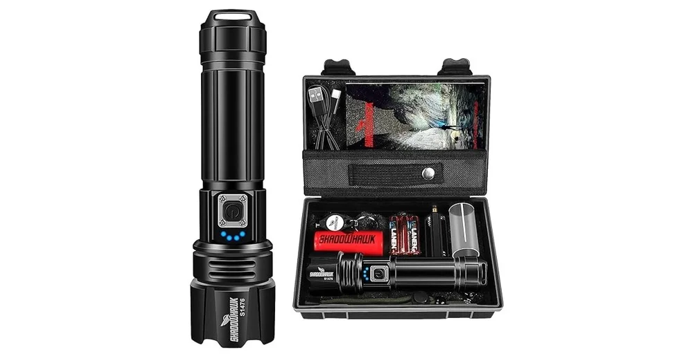 Shadowhawk LED Torch Rechargeable reviews | ProductReview.com.au