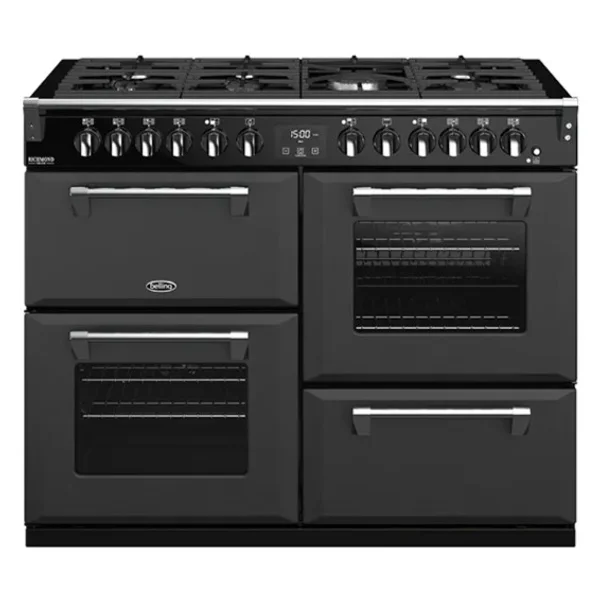 Belling Richmond Deluxe 110cm Dual Fuel Range BRD1100DF reviews ...