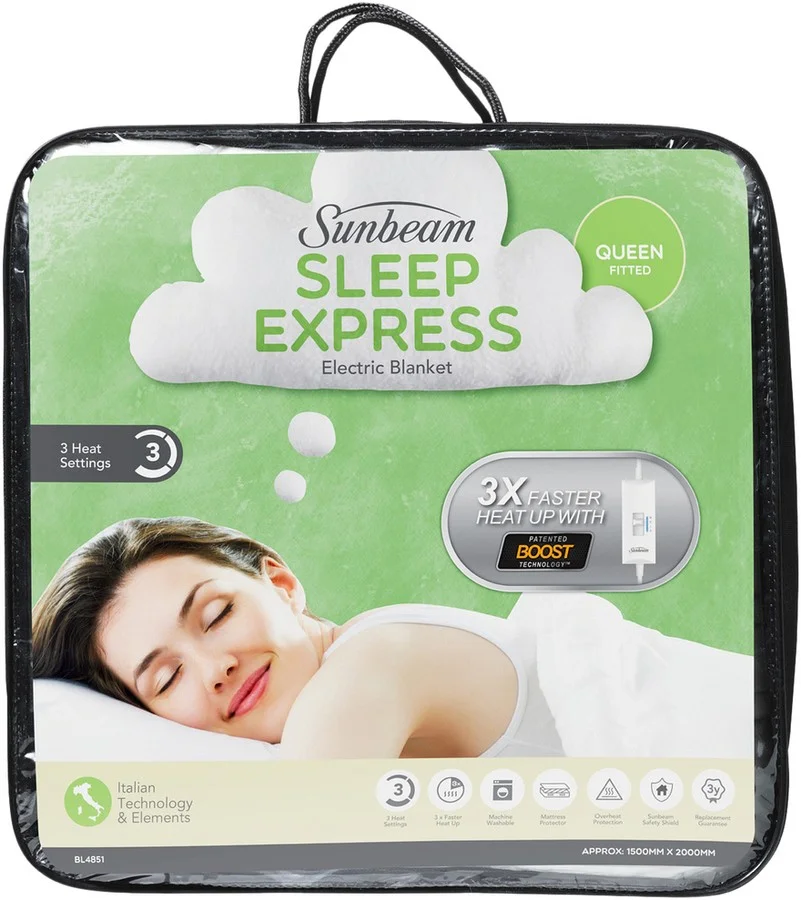 Sunbeam Sleep Express Electric Fitted reviews | ProductReview.com.au