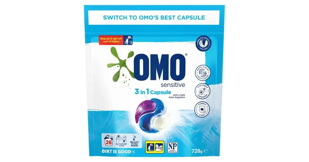 Omo Sensitive 3in1 Capsules reviews | ProductReview.com.au