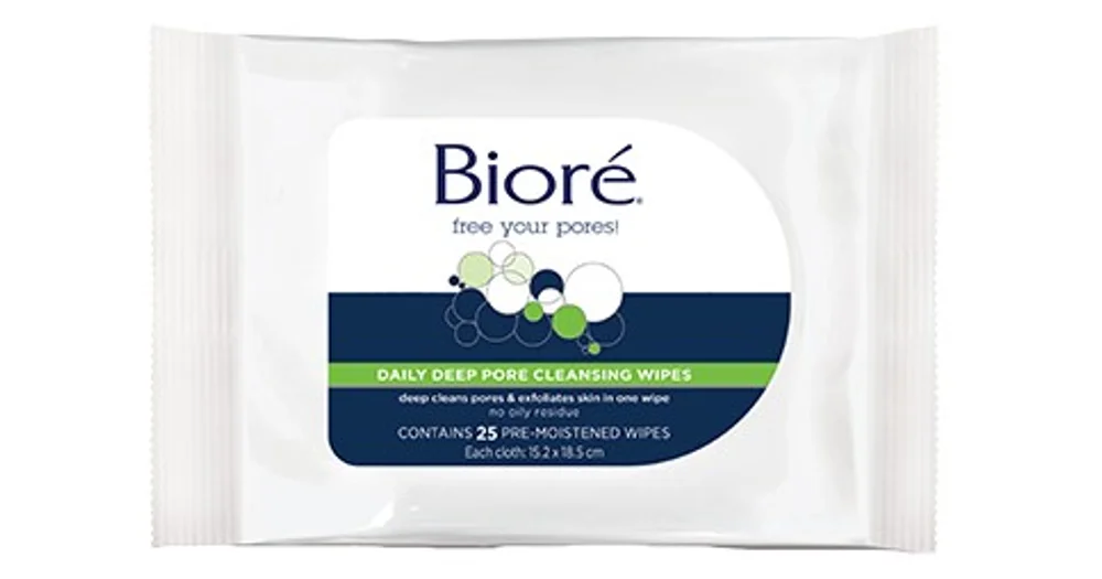 Biore Daily Deep Pore Cleansing Wipes reviews | ProductReview.com.au