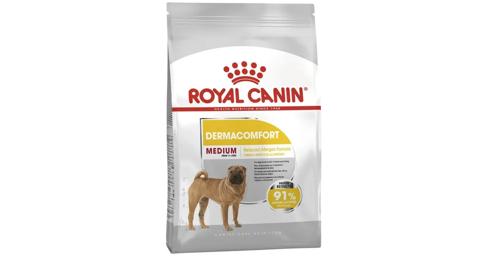 Royal Canin Medium Dermacomfort Adult Dry Dog Food reviews ...