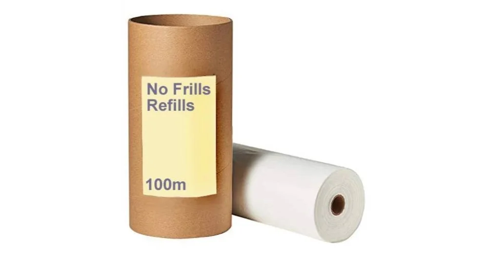No Frills Refills 100m Roll reviews | ProductReview.com.au