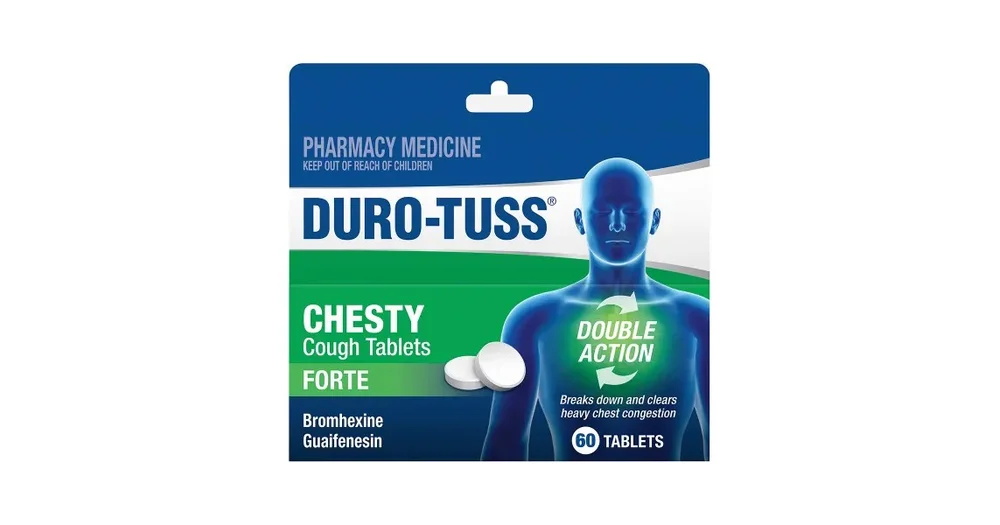 Duro-Tuss Chesty Cough Tablets Forte reviews | ProductReview.com.au