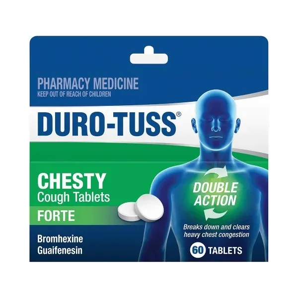 Duro-Tuss Chesty Cough Tablets Forte reviews | ProductReview.com.au