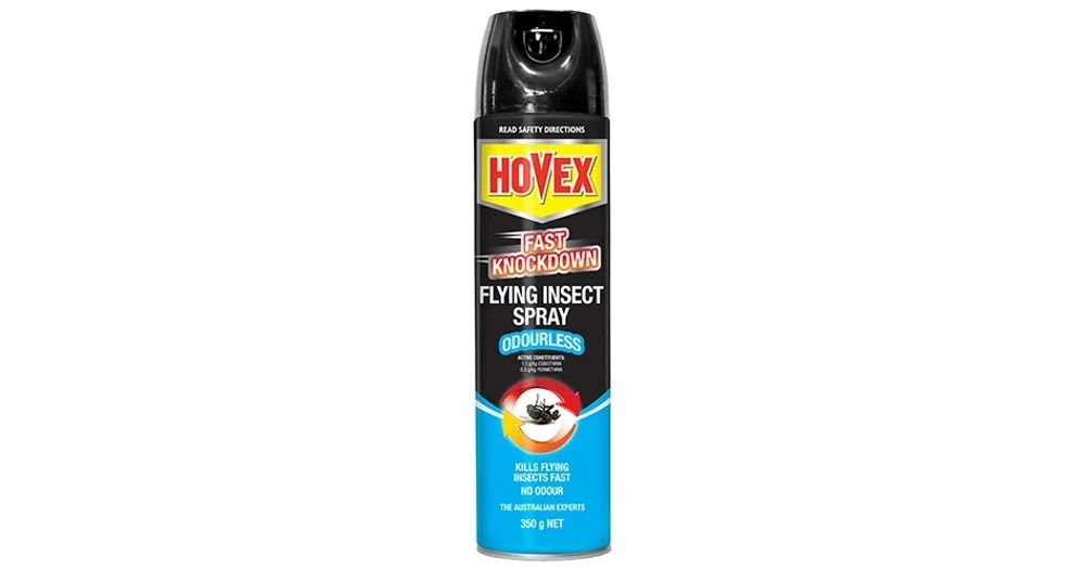 Hovex Fast knockdown Flying Insect Spray reviews | ProductReview.com.au