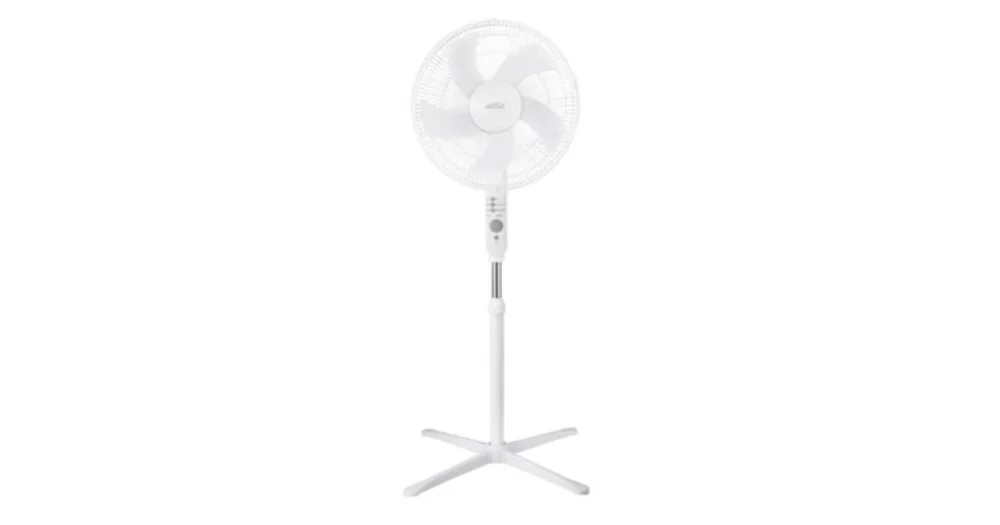 Mistral 40cm 5 Blade White Pedestal Fan With Remote reviews ...