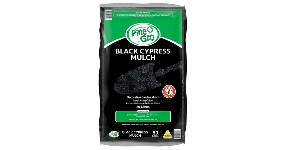 Pinegro Black Cypress Mulch reviews | ProductReview.com.au