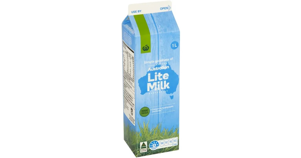 Woolworths Lite Milk | ProductReview.com.au
