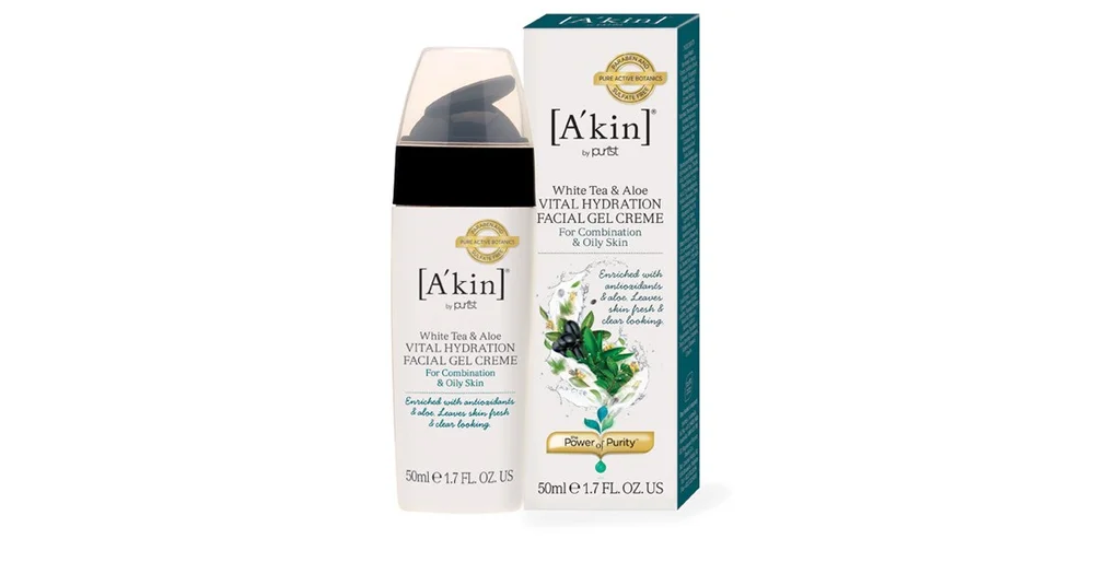 A'kin White Tea & Aloe Vital Hydration Facial Gel Creme reviews ...
