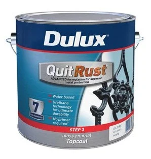 Dulux Quit Rust Waterbased Gloss Enamel reviews | ProductReview.com.au