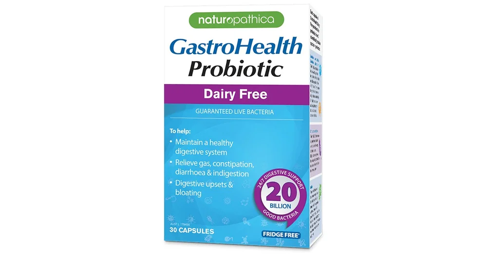 Naturopathica Gastrohealth Daily Probiotic Dairy Free reviews ...
