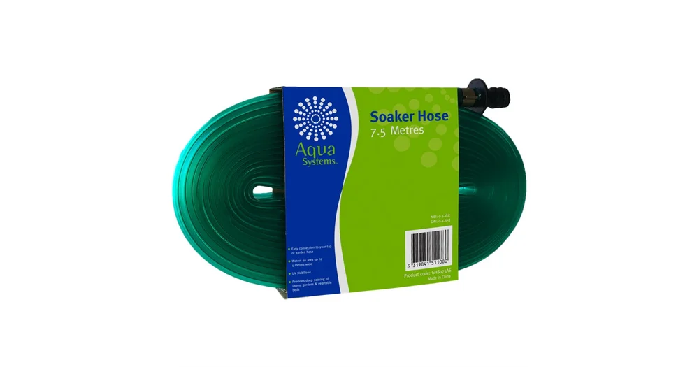 Aqua Systems 7.5m Fitted Soaker Hose reviews | ProductReview.com.au