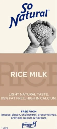 So Natural Rice Milk reviews | ProductReview.com.au