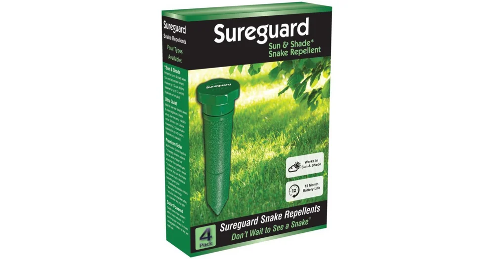 Sureguard Sun & Shade Snake Repellent (4 Pack) reviews | ProductReview ...