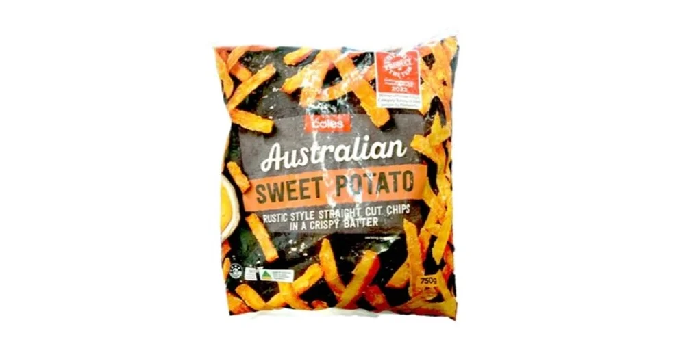 Coles Frozen Sweet Potato Chips reviews | ProductReview.com.au
