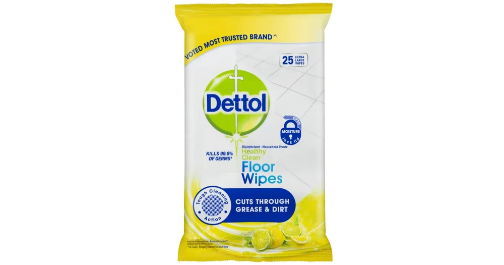 Dettol Antibacterial Floor Cleaning Wipes reviews | ProductReview.com.au