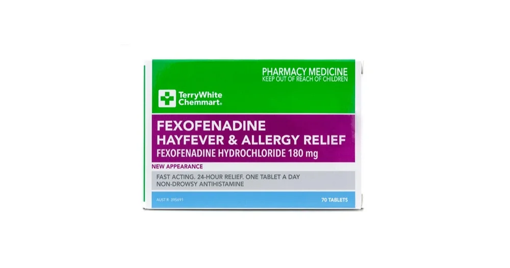 TerryWhite Chemmart Fexofenadine reviews | ProductReview.com.au