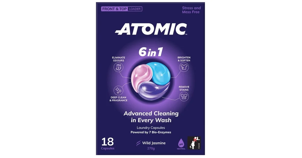 Atomic Laundry Capsules reviews | ProductReview.com.au