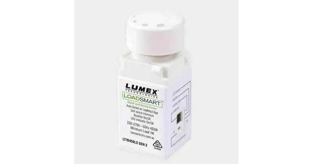 Lumex LoadSmart Solo Dimmer | ProductReview.com.au
