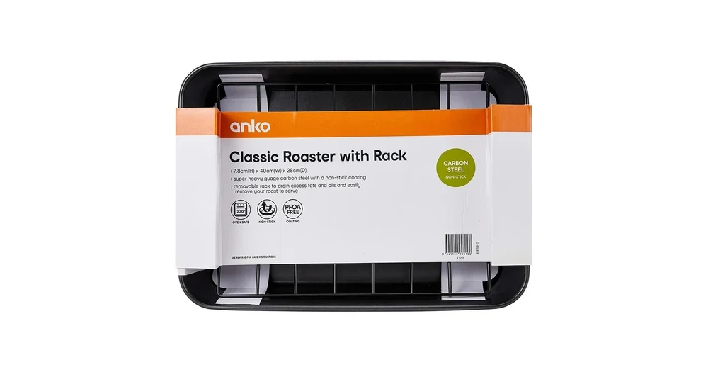 Kmart Anko Classic Roaster with Rack reviews | ProductReview.com.au