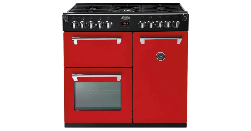 Belling Richmond BR900DFRENG/LP (Red) reviews | ProductReview.com.au