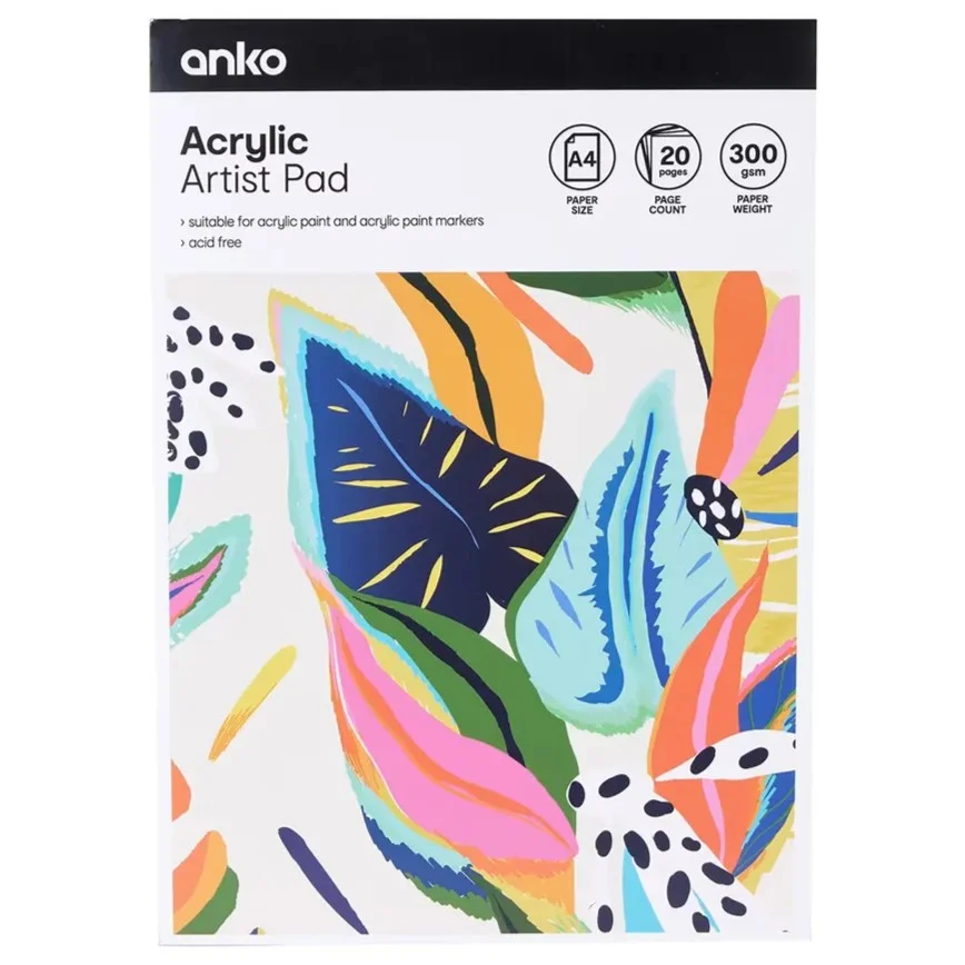 Kmart Anko Acrylic Artist Pad reviews | ProductReview.com.au