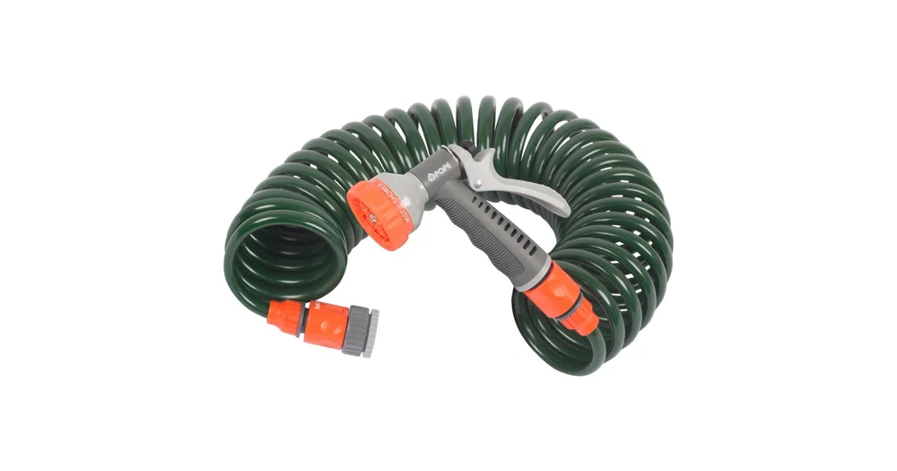 Pope Spiral Hose Set 15m reviews | ProductReview.com.au