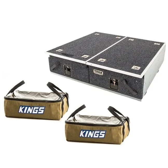 Adventure Kings Titan Drawer System SC-CO-DRAW900-2XCLEARTOPBAG reviews ...