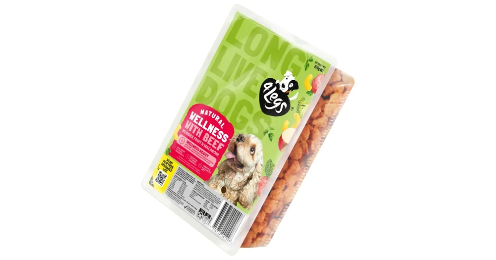 4Legs Natural + Wellness Delicious Meatballs with Beef, Vegies, Fruit ...