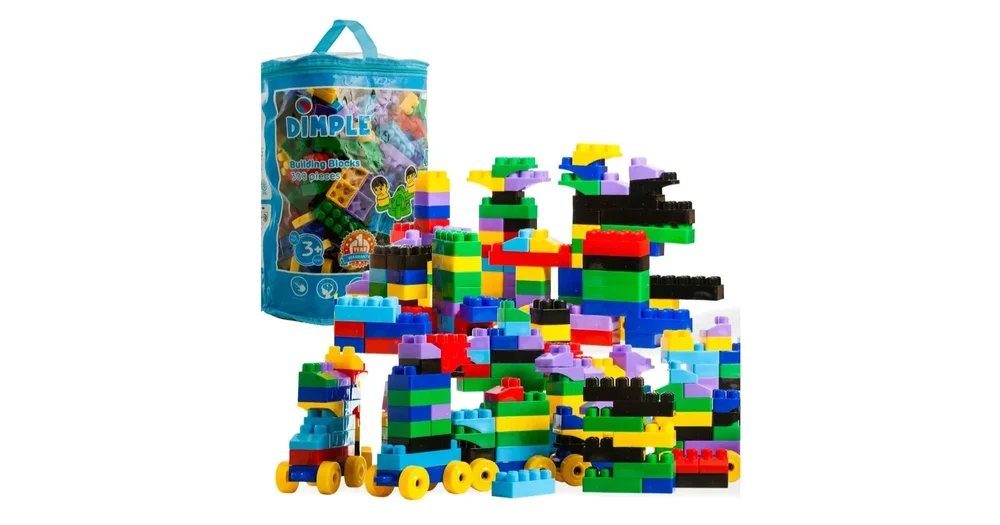 Dimple Building Blocks 300 Pieces DC13989 | ProductReview.com.au